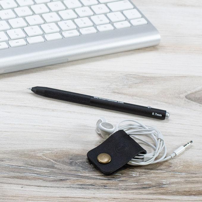 Leather Snap Cord Holder 3 Pack | Premium Quality | Only from DODOcase